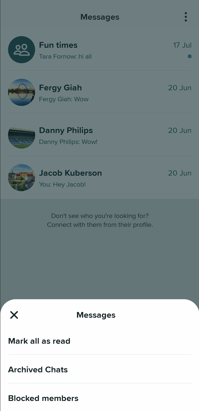 Blocking and Reporting – Member-Support